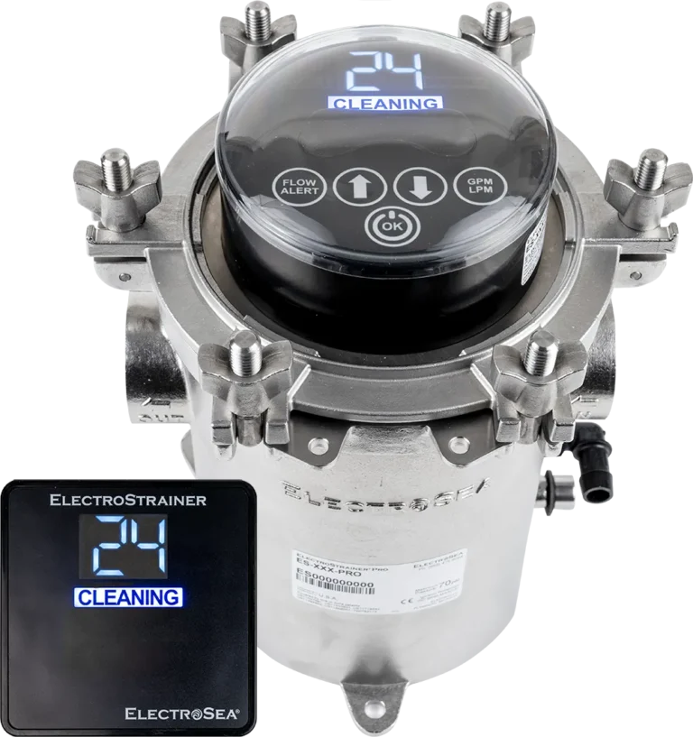 Innovative Sea Strainer | Marine Growth Prevention | ElectroSea