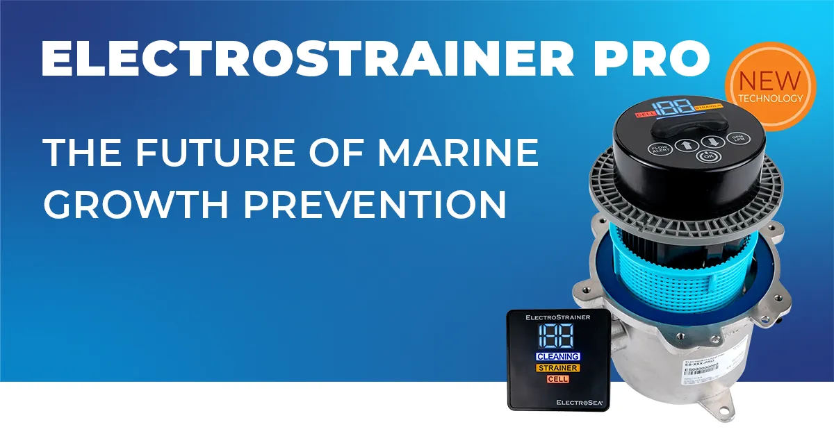 Marine Growth Prevention | ElectroStrainer Pro | ElectroSea